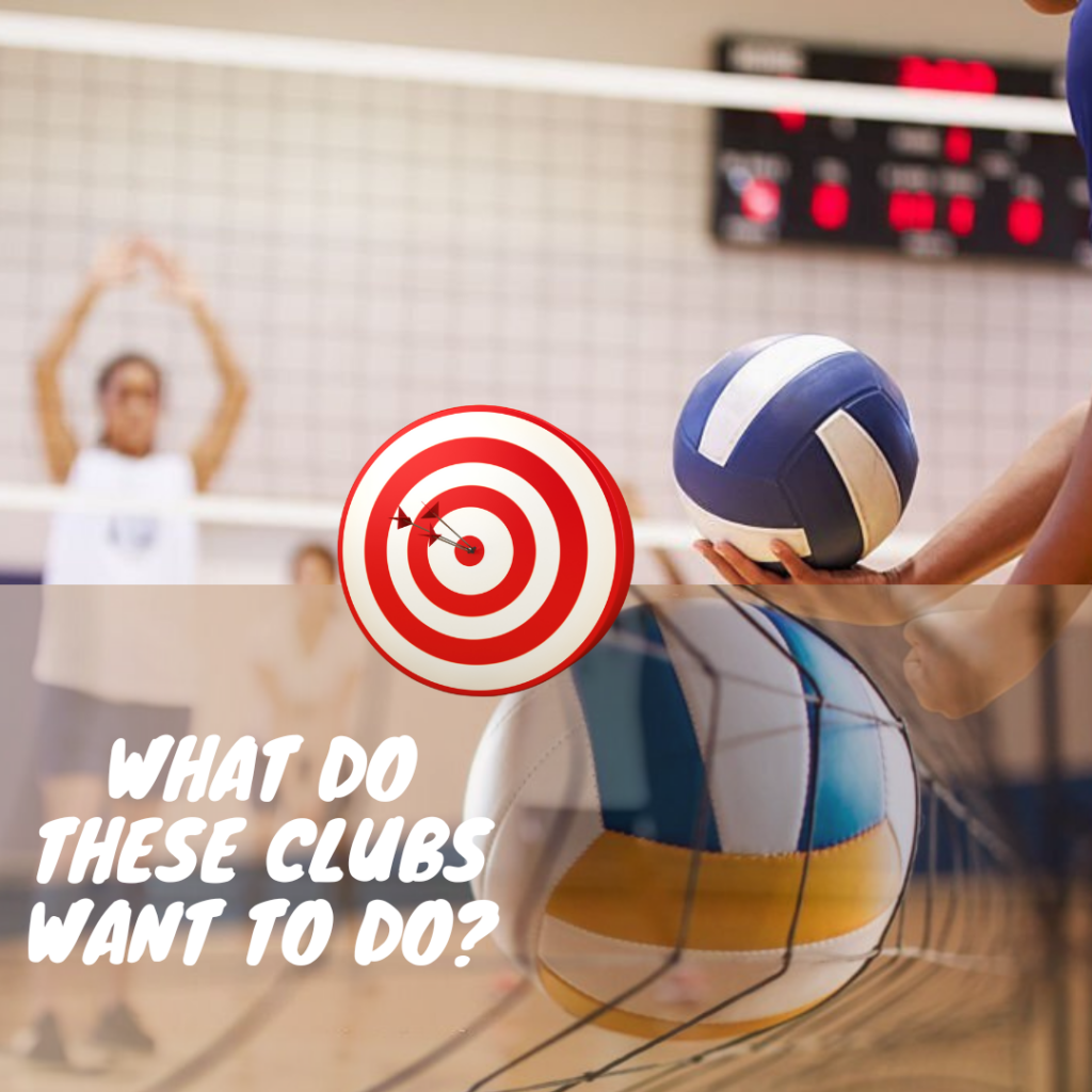 What are the Volleyball Club Objectives?