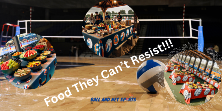 Volleyball Tournament Food Table Ideas to Decorate Any event