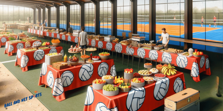 Volleyball Tournament Food Table Ideas to Decorate Any event